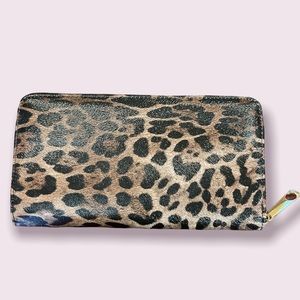Bags | Nwt Leopard Print Wallet | Poshmark